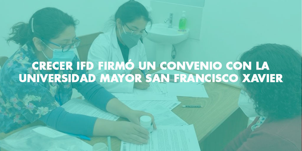 CRECER IFD FIRMÓ UN CONVENIO CON LA UNIVERSIDAD MAYOR SAN FRANCISCO ...